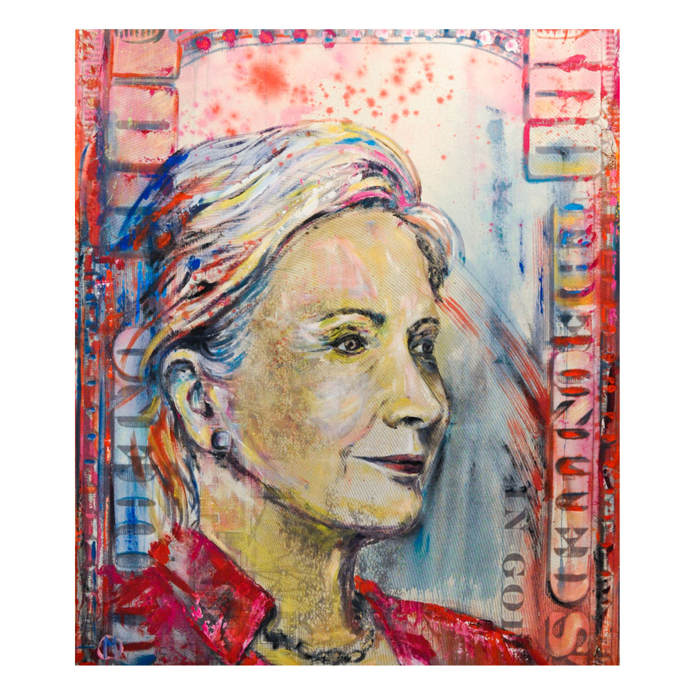 Maggie O'Neill | Artist | Queens - Original Art | Hillary (2017)