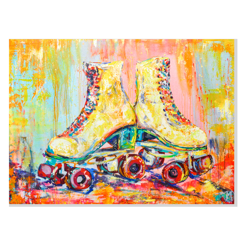 Tie-Dye Roller Skates (2019) - Maggie O'Neill